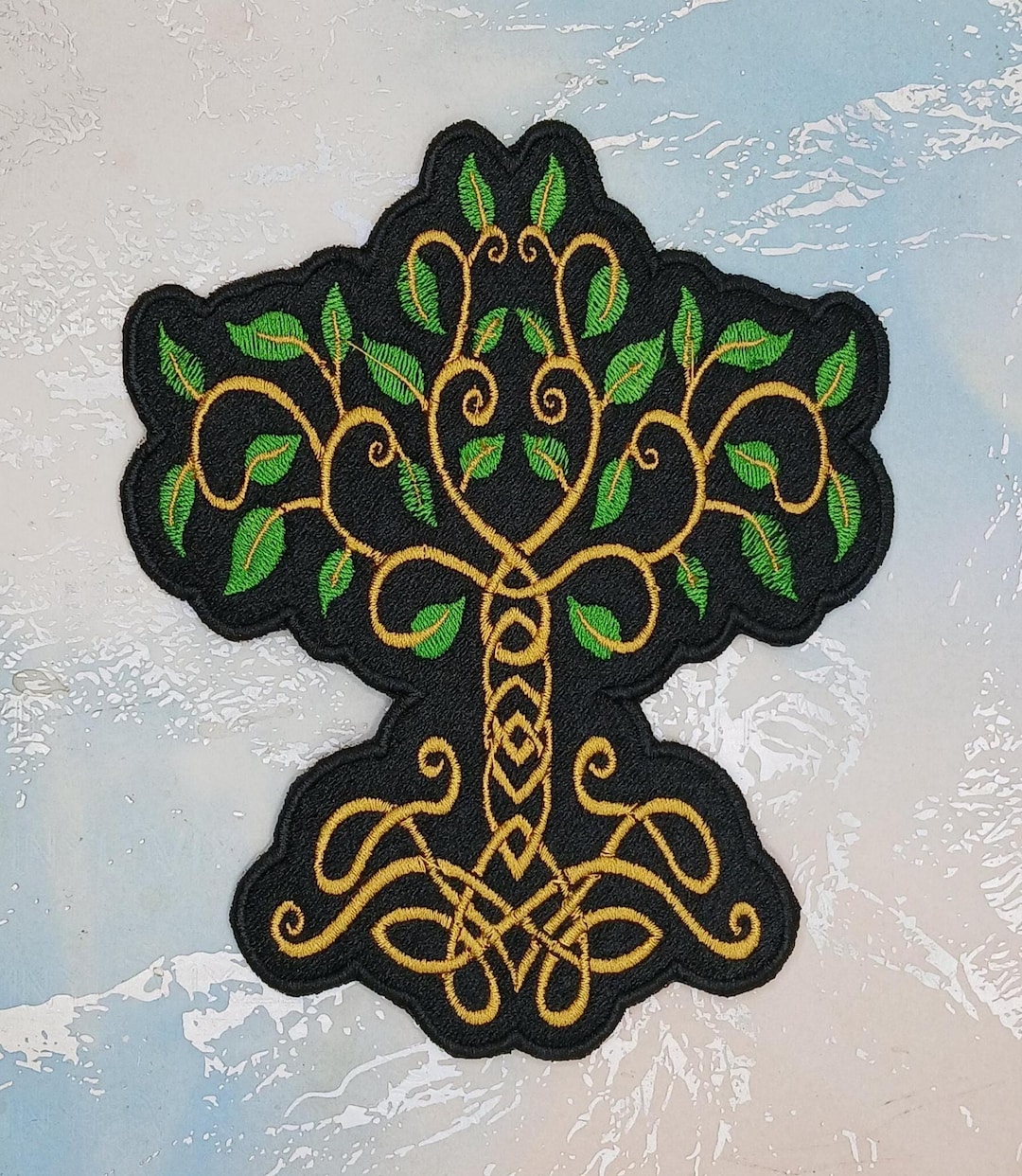 Celtic Tree of Life Patch | Embroidered Celtic Patch | Tree of Life ...
