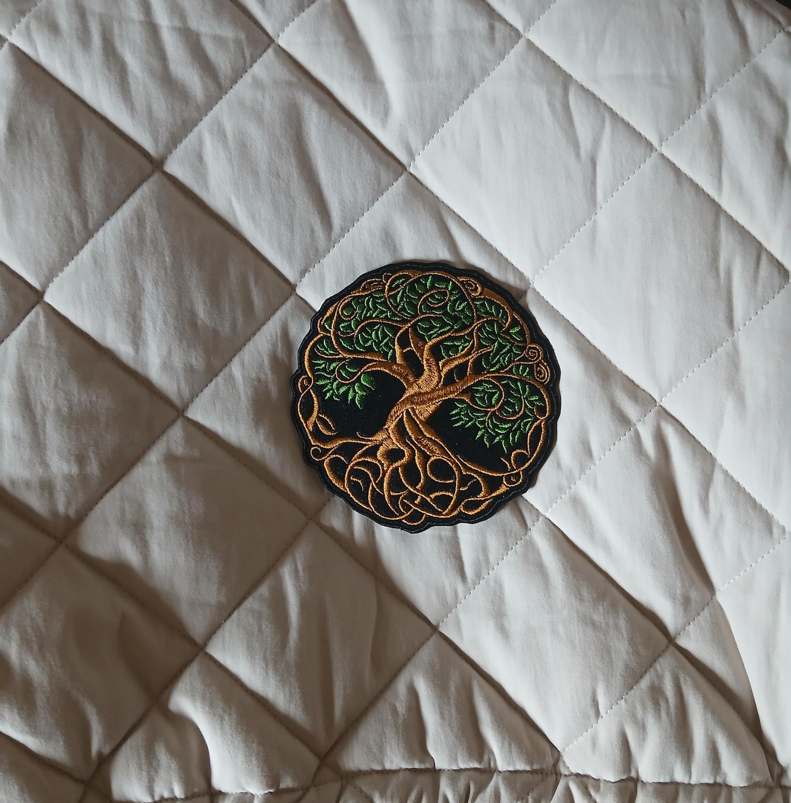 Celtic Tree of Life Patch | Embroidered Celtic Patch | Tree of Life ...