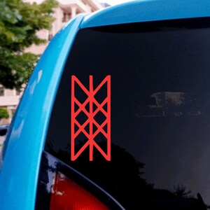 The Web of Wyrd, the Matrix of Fate skuld's Net Norse Mythology Symbol ...