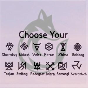 Symbols of the Old Gods/ Traditional Slavic Symbols Vinyl Decal ...