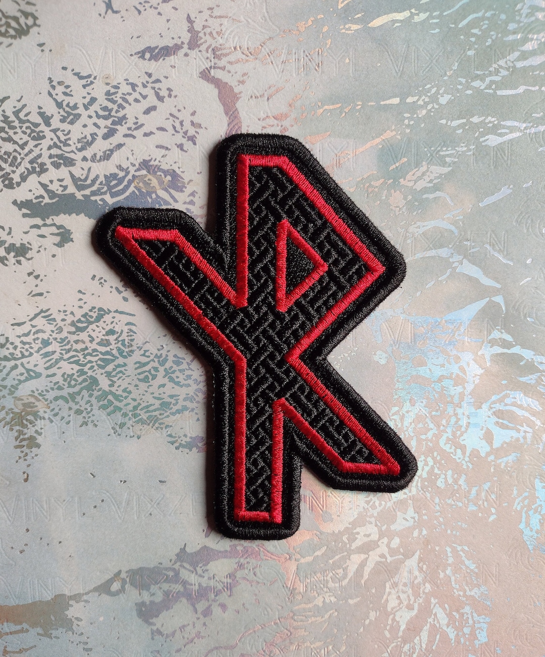 Safe Travels Bind Rune Embroidered Patch Sew On/ Iron On - Etsy