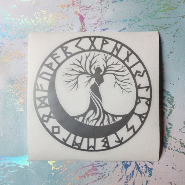Viking Tree of Life Wall Decal - Etsy