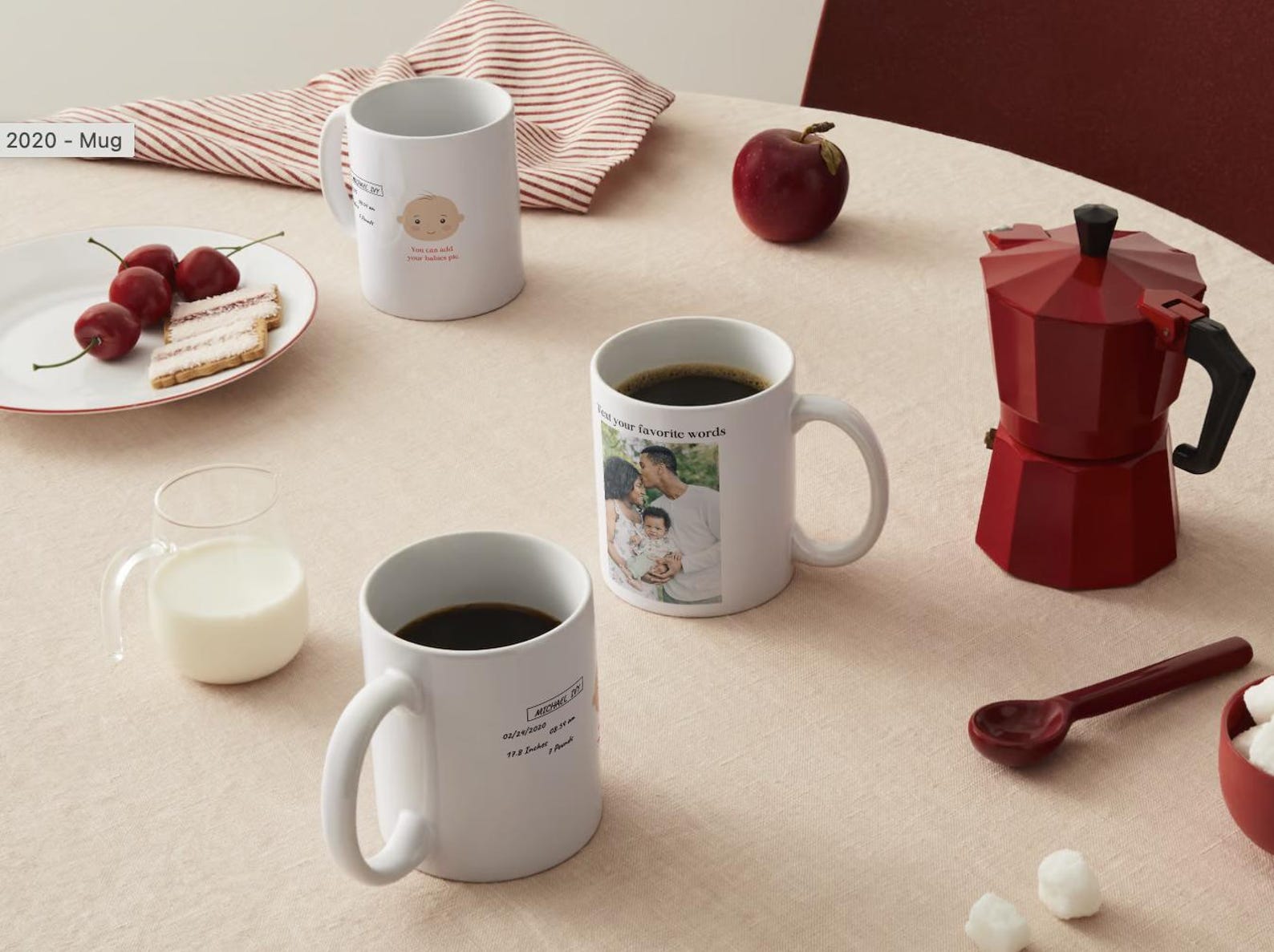 Personalized Mug Birthday Gift, Custom Mug Gift for Mom, Anniversary ...