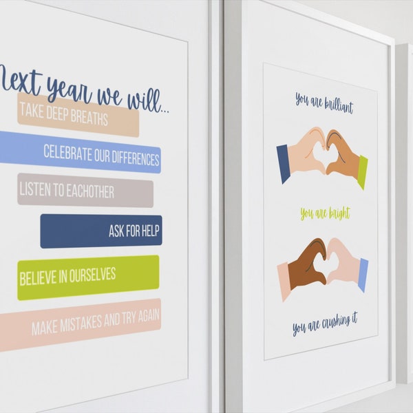 Winter Classroom - Etsy