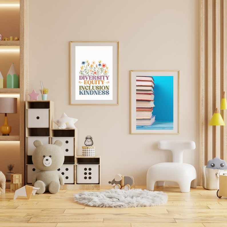 Diversity, Equity, Inclusion Poster DEI Classroom Poster DEI Office ...