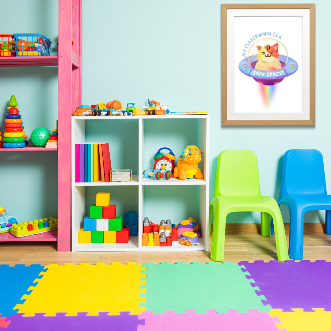 Safe Space Classroom Poster: Inclusion & DEI Printable (digital ...