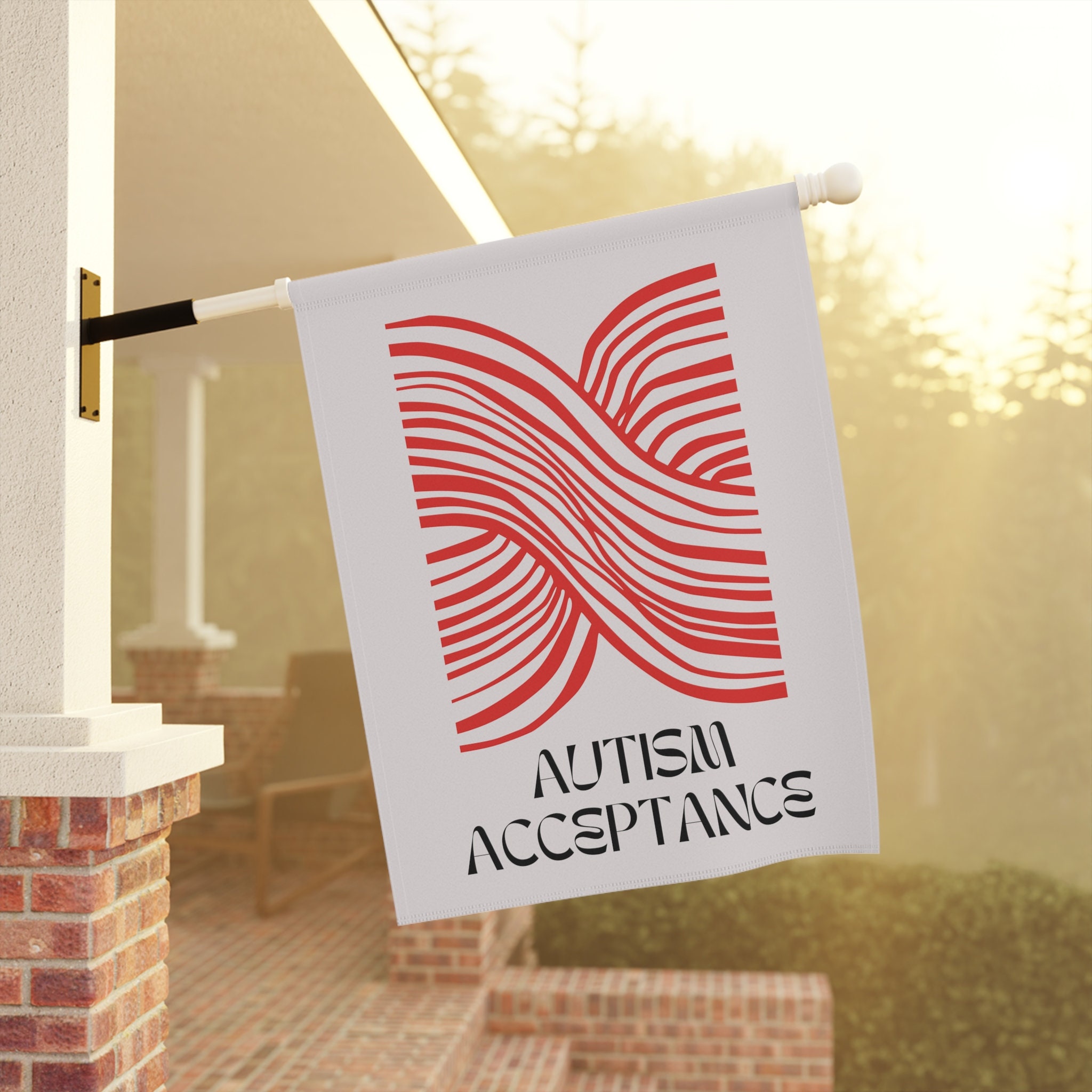 Autism Acceptance Flag - Autism Infinity Sign - Yard Flag - Autistic ...