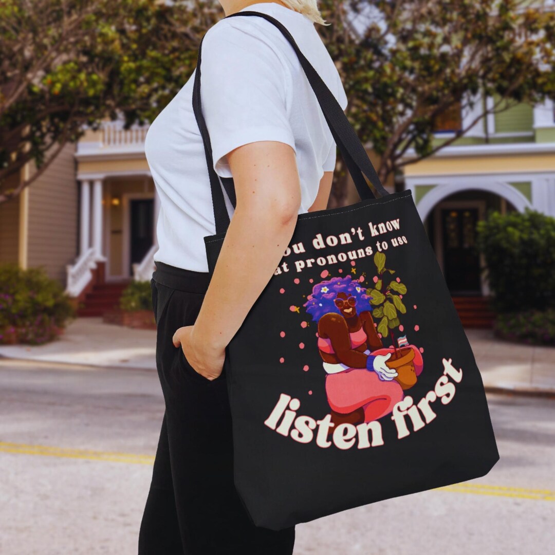 Transgender Tote Trans Bag Transgender Awareness Week Trans Pride Tote ...
