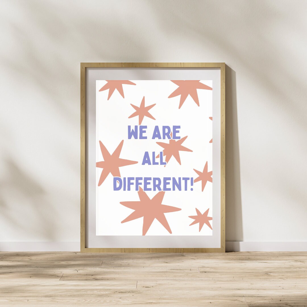 Classroom Diversity Poster Set of 4 Inclusive Classroom Posters Digital ...