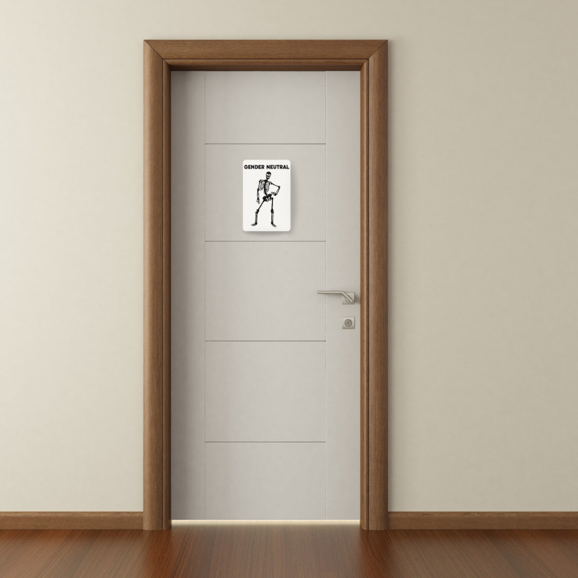 Gender Neutral Bathroom Sign - Restroom Sign - Inclusive Office Decor ...