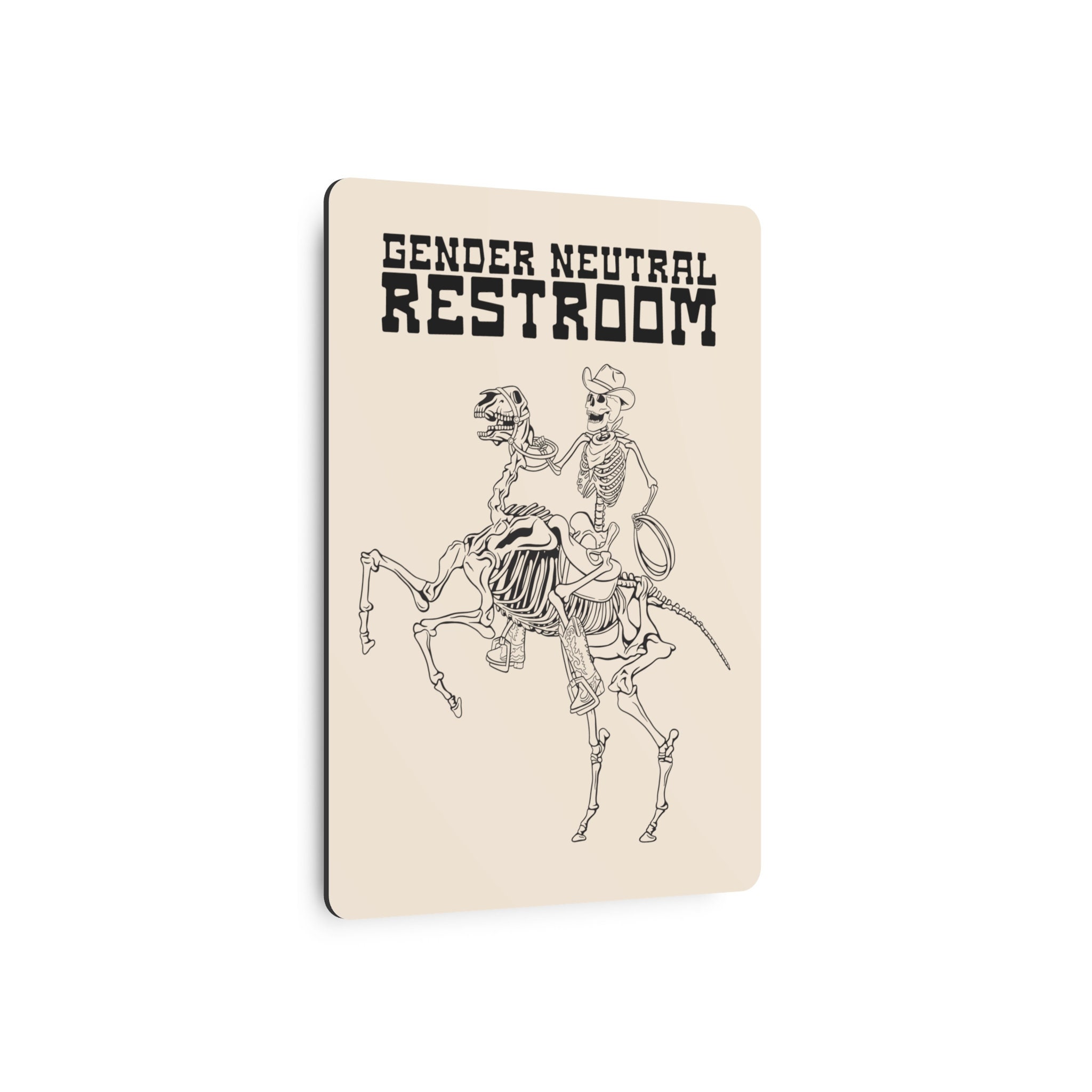 Gender Neutral Bathroom Sign - Restroom Sign - Public Restroom ...