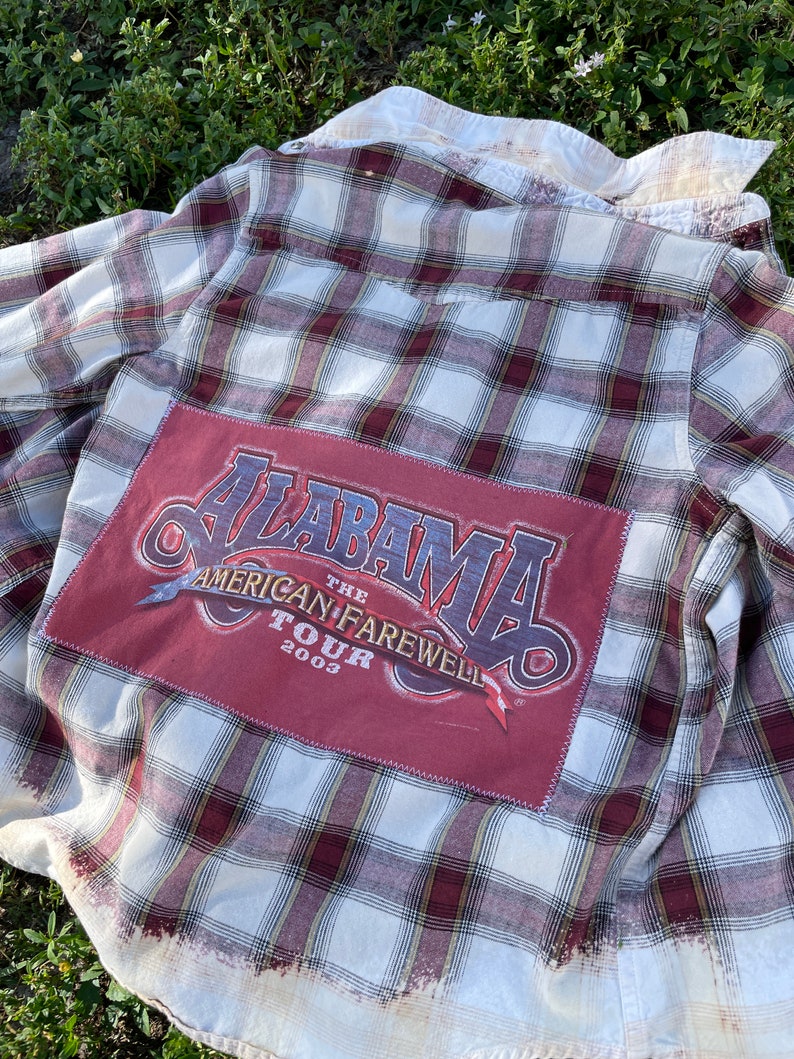 Vintage Reworked Distressed Repurposed Custom Unisex Flannel Shirt - Etsy