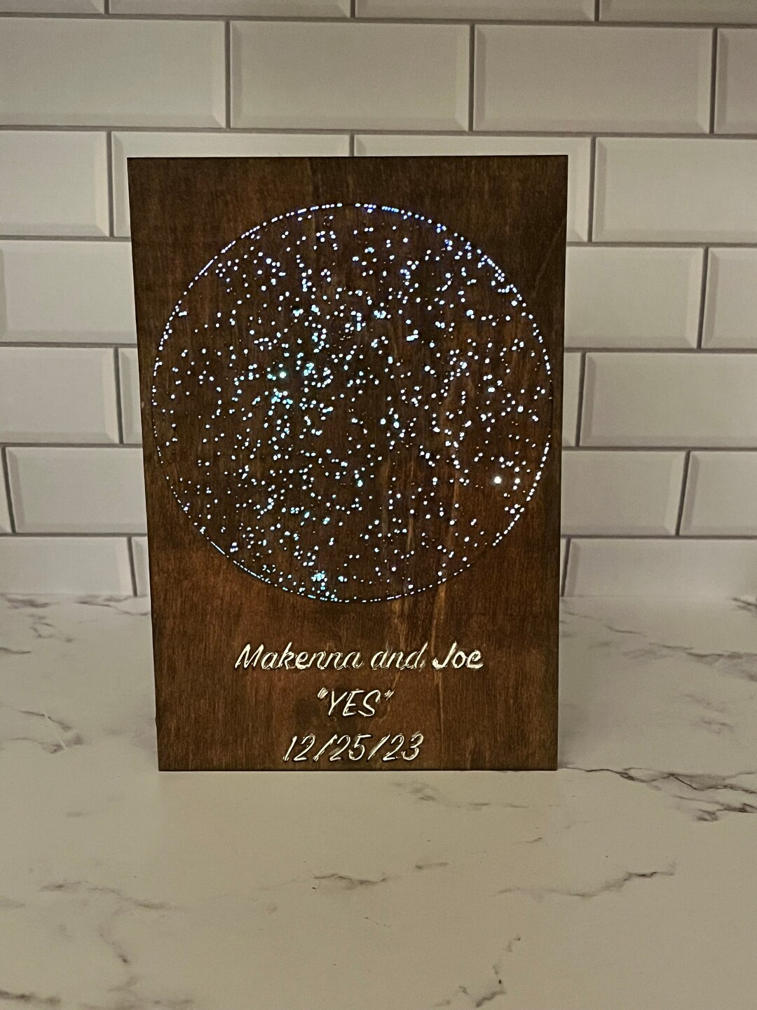 Sky Map Lightbox - Etsy