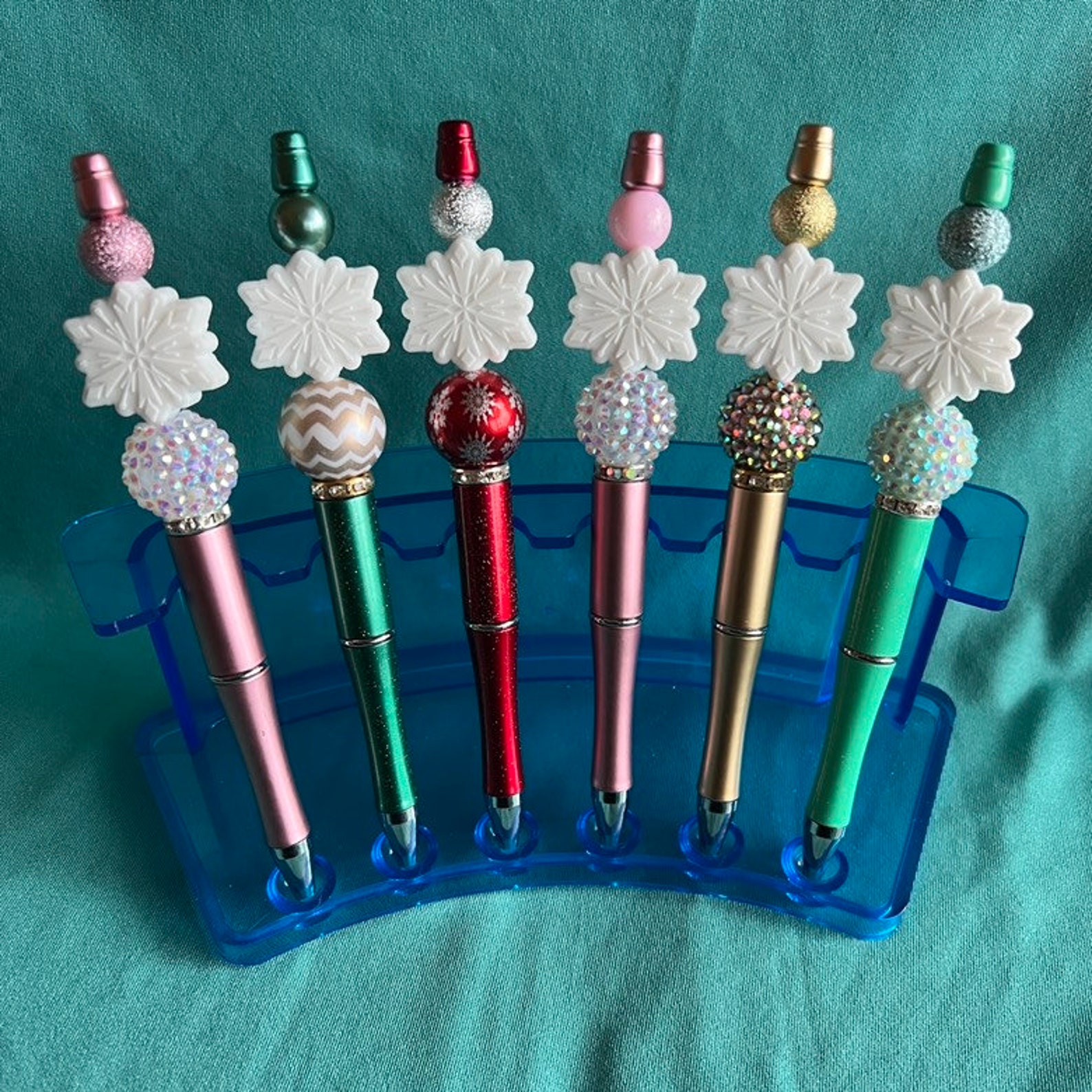 Silicone Beaded Pen Customized Silicone Pen Cute Work Pens - Etsy