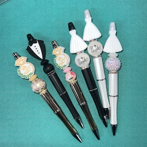 Wedding Pens, Bridal Pen, Guest Book Pen, She Said Yes, Engagement ...