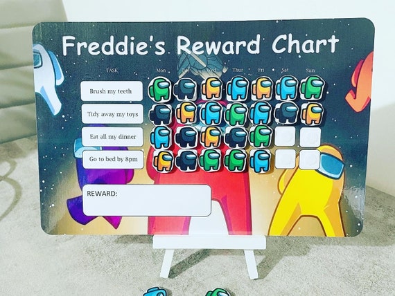 Among Us Reward Chart | Etsy Hong Kong