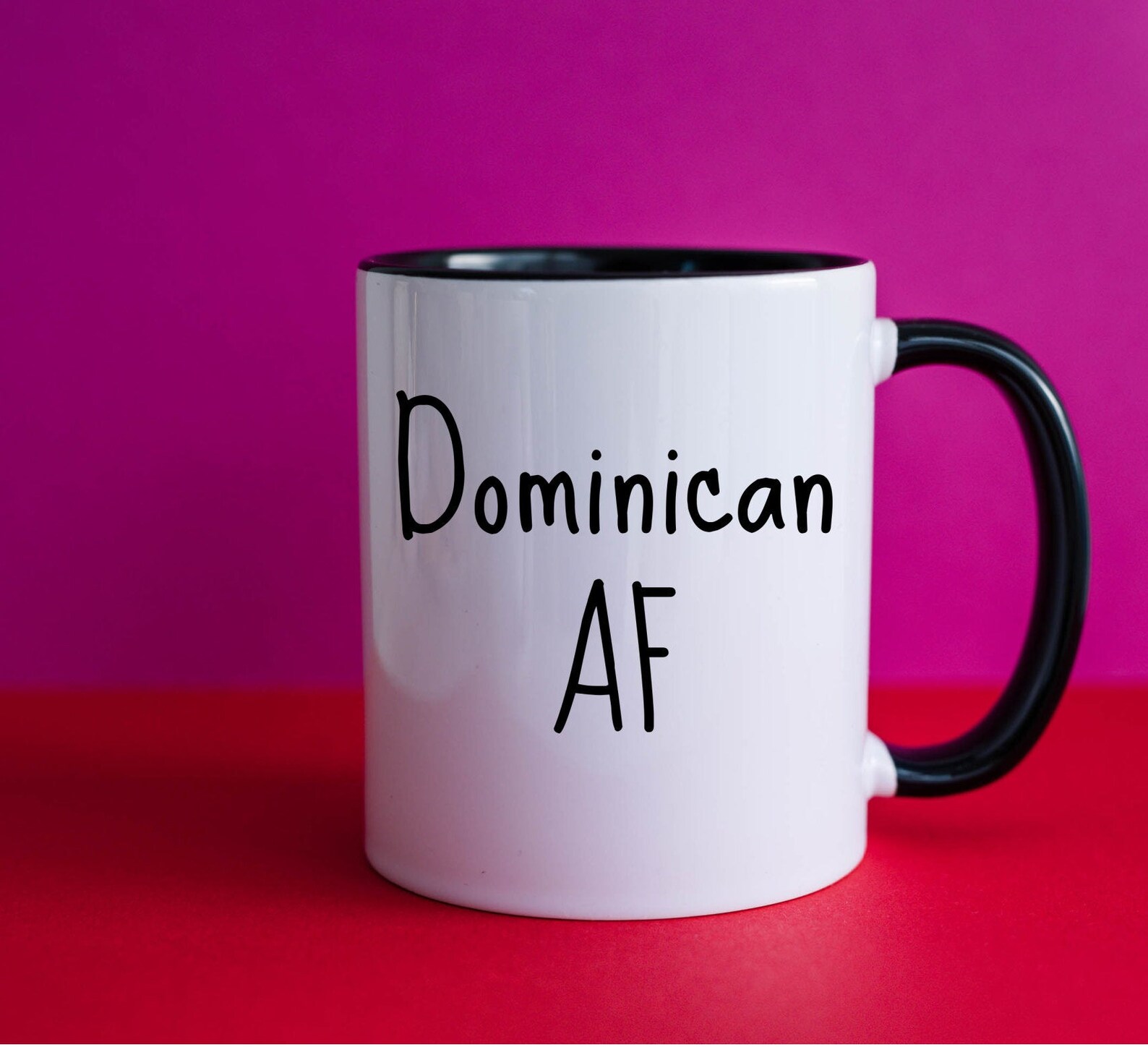 Dominican 11oz Two Tone Ceramic Mug Funny Dominican Mug Mug - Etsy