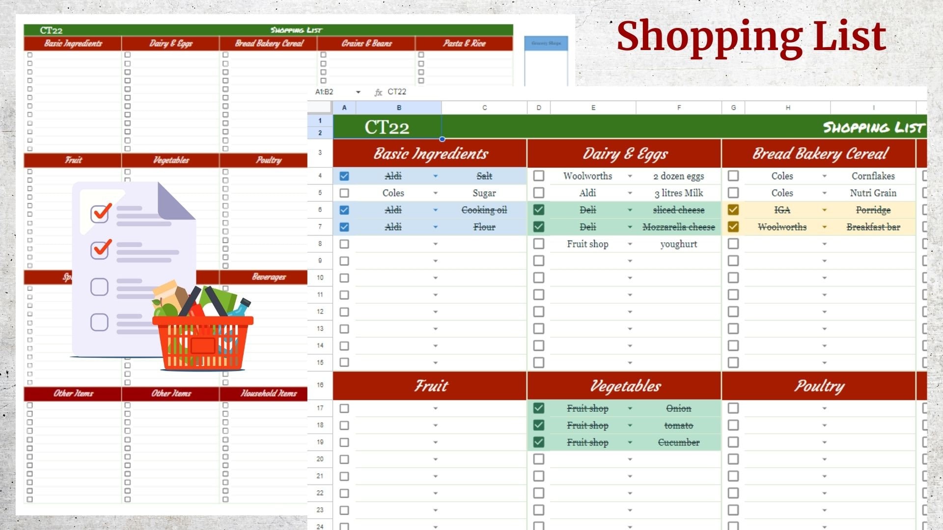 Ultimate Hyperlinked Recipe Book & Planner - Meal Planning, Kitchen ...
