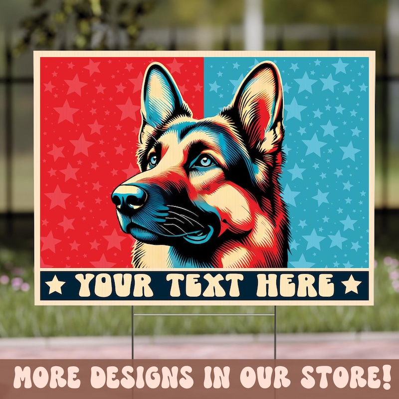 German Shepherd Sign - Etsy