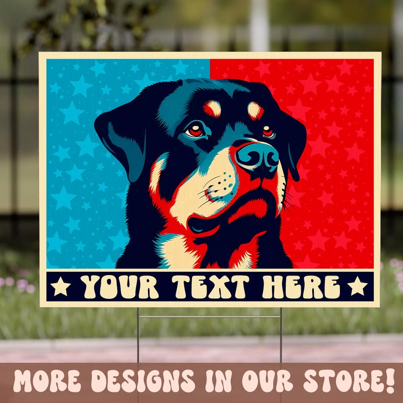 Rottweiler Sign - Etsy
