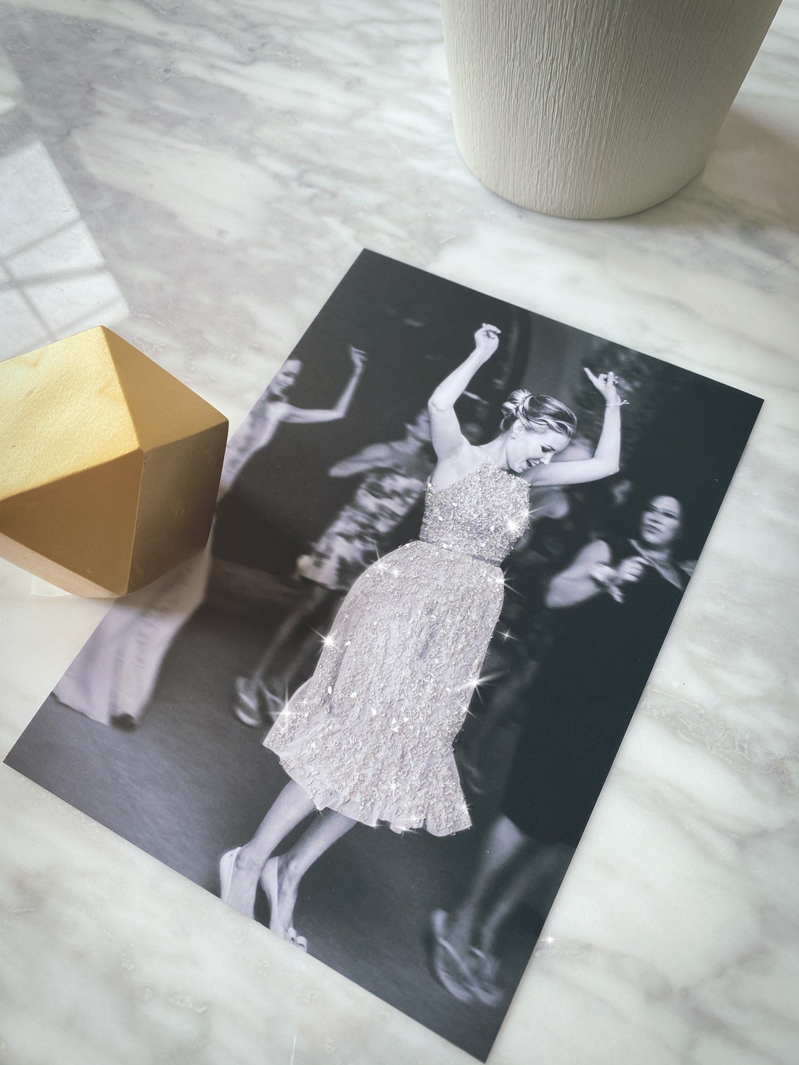 11x14 Custom Diamond Dusted Photo Diamond Dust Diamond | Etsy