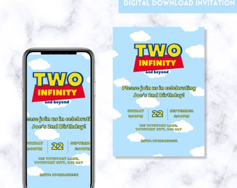 Bing Digital Birthday Party Invitation Instant Download Editable Canva ...