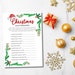 Christmas Scattergories Instant Download Template | Printable Christmas ...