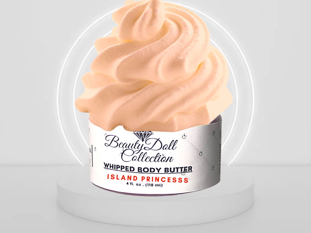 Island Princess Body Butter, Whipped Body Butter, Shea Butter Cocoa ...