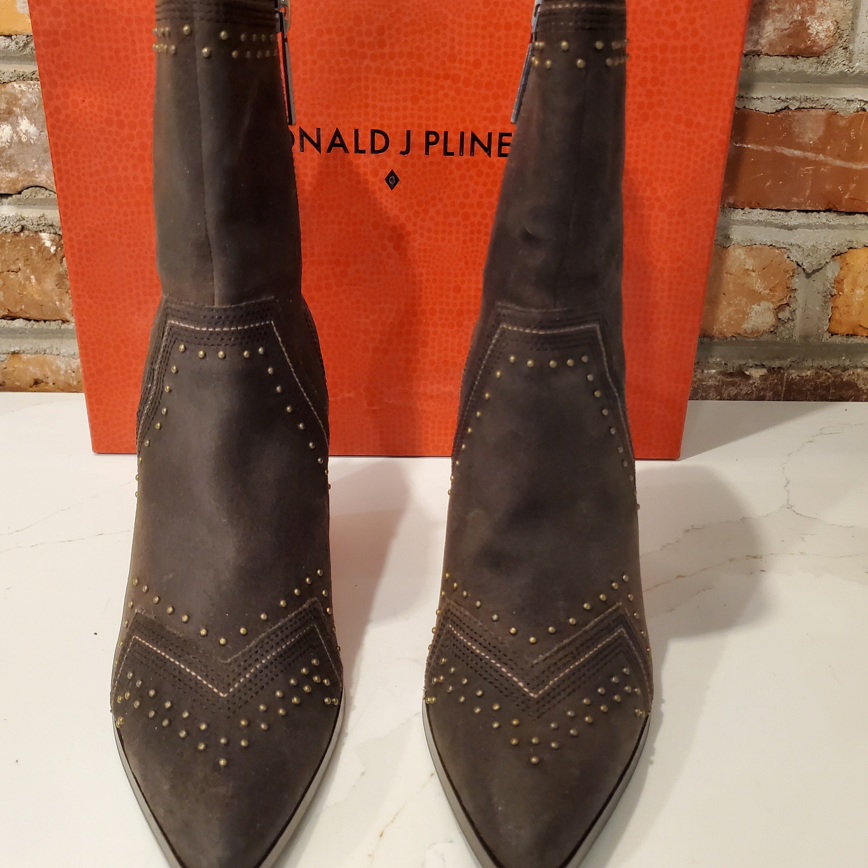 Vintage Donald J Pilner Vegas Expresso Ankle Boots - Etsy