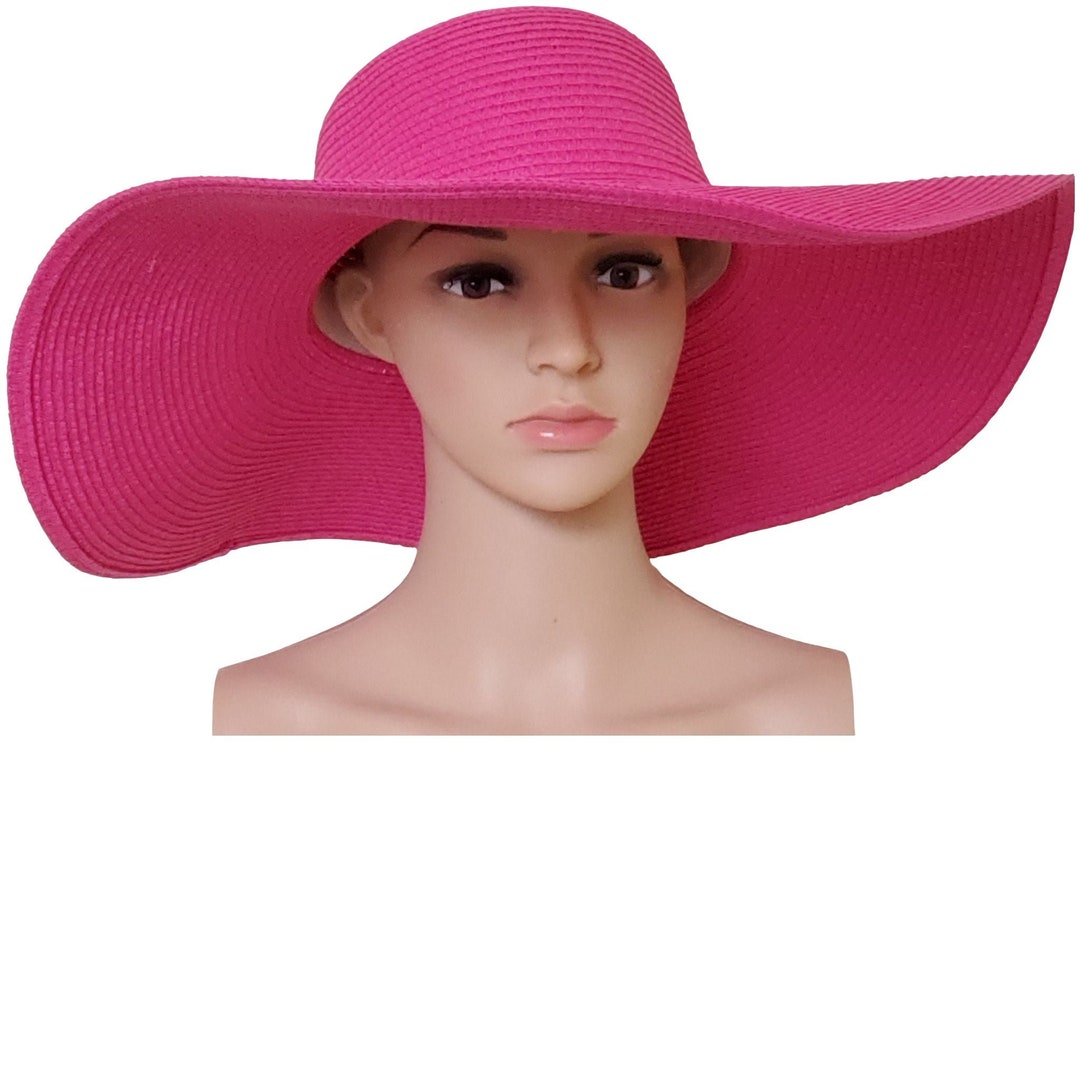 Women Wide Brim Beach Hat Wide Brim Summer Straw Hat Extra Wide Brim Sun Hat Vacation