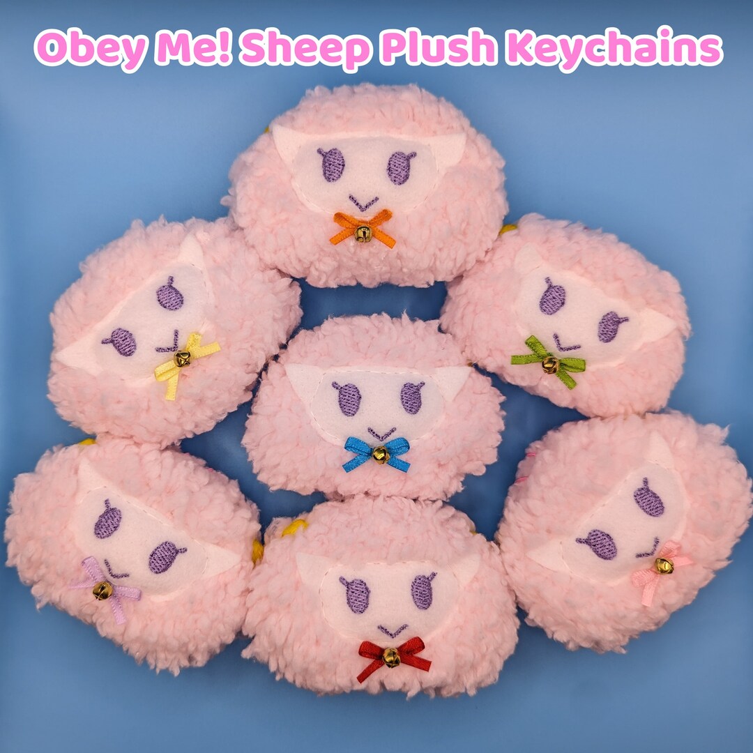 Unofficial Obey Me! MC Plush Keychains (demon Brothers) - Etsy