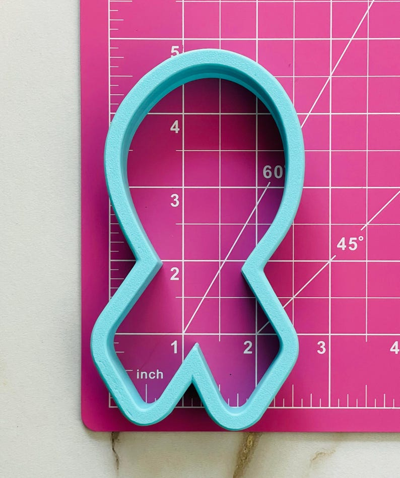 Awareness Ribbon Cookie Cutter (cancer Ribbon) Cookie Cutter - Etsy