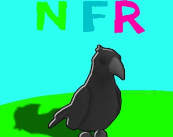 Roblox Adopt Me Crow - Etsy