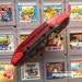 Special Limited Color Gameboy Advance GBA Shell black and Clear Red ...