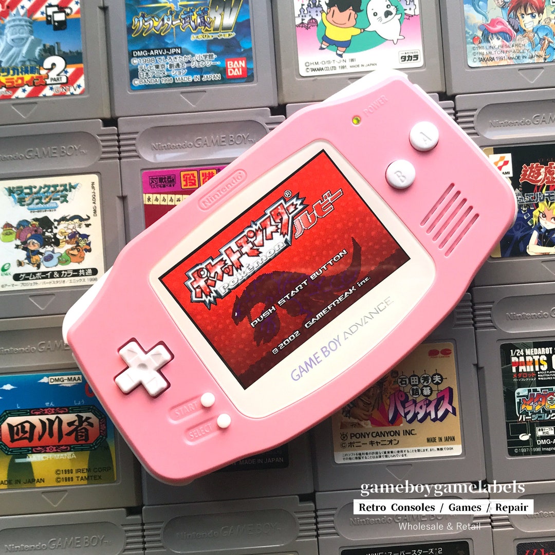 We Use Fedex for Free and Fast Delivery Gameboy Advance GBA Shell pink ...