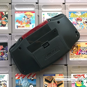 Special Limited Color Gameboy Advance GBA Shell clear Red and Black ...