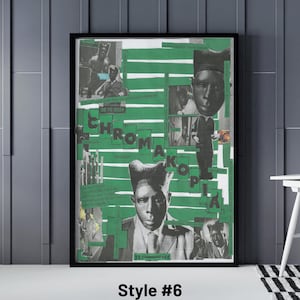 Tyler the Creator Chromakopia Poster, Chromakopia Album Poster, Tyler ...