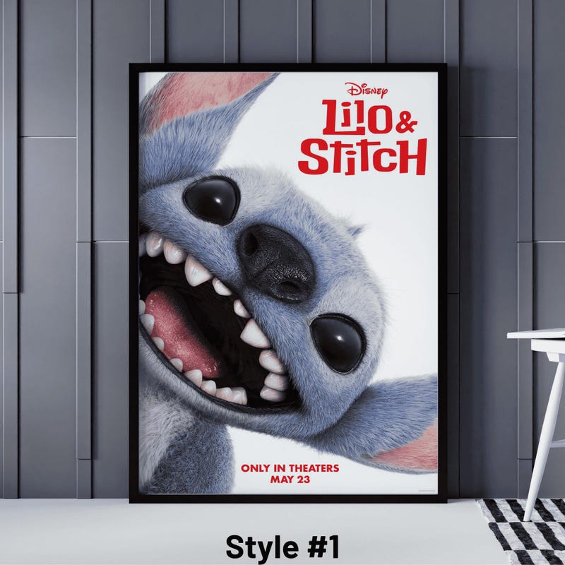 Lilo & Stitch 2025 Poster - Etsy