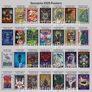 Sessanta All Gig Posters, Sessanta White River Amphitheatre Poster ...