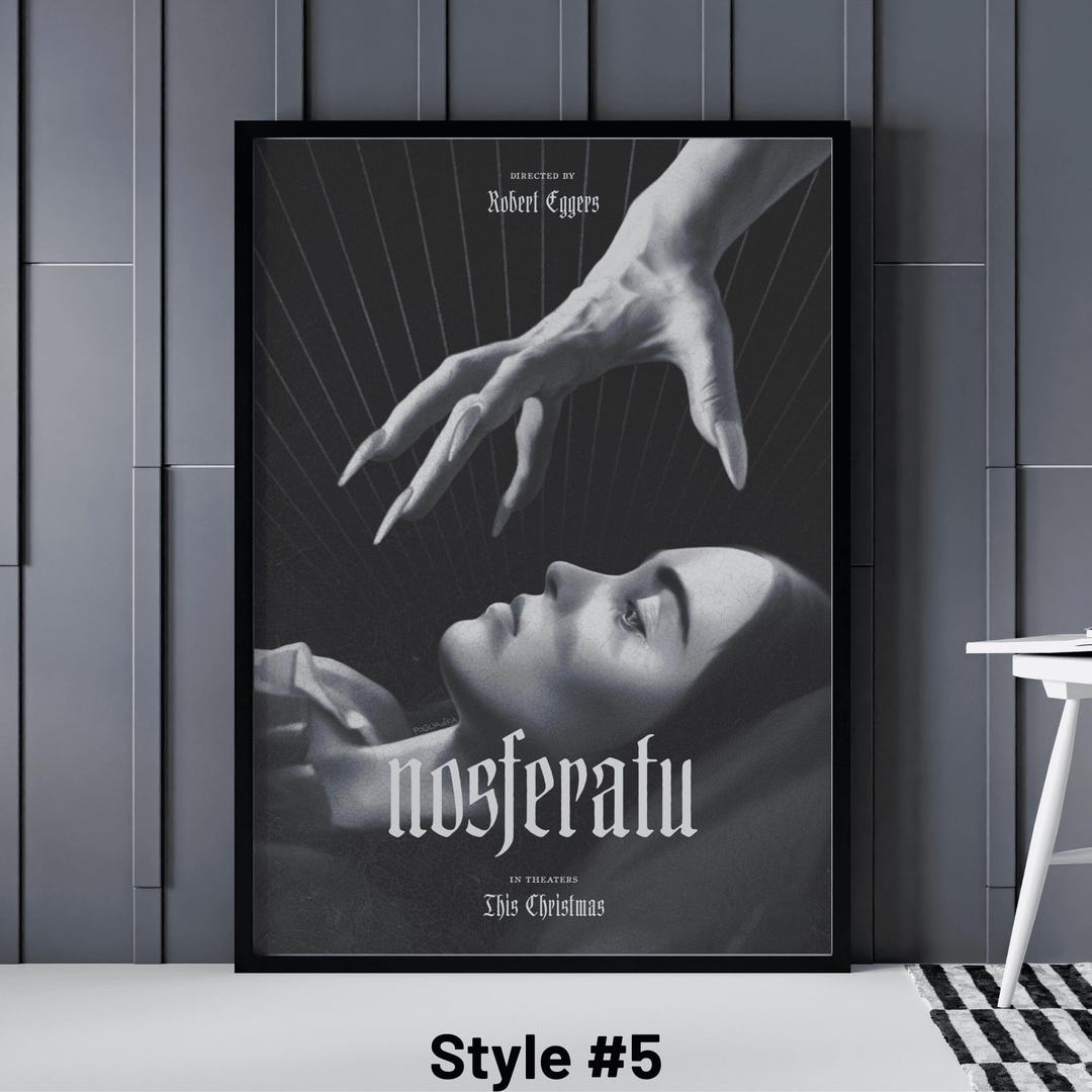 Nosferatu 2024 Movie Poster, Birthday Gifts, Nosferatu Movie Series ...
