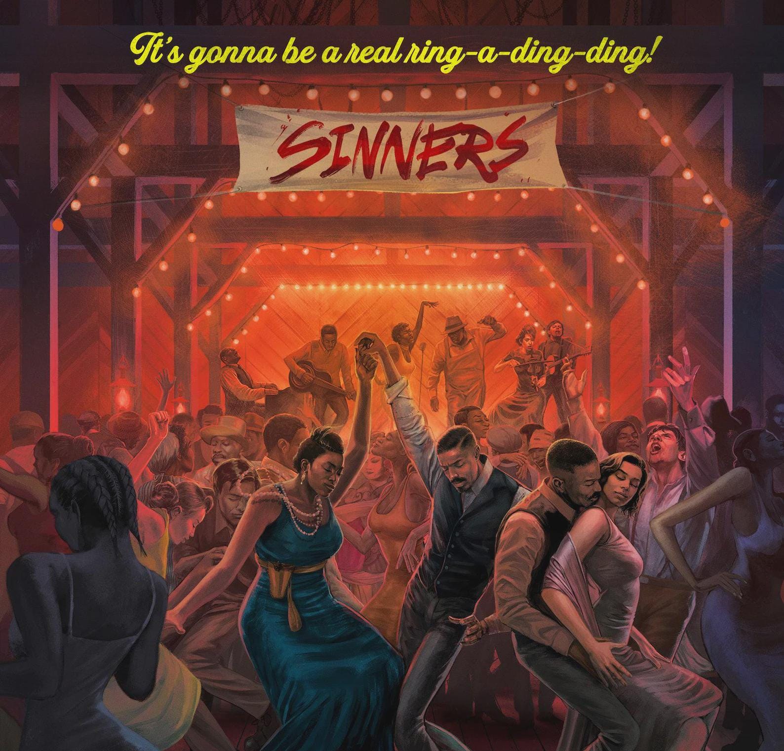 Sinners 2025 Movie Poster, Birthday Gifts, Sinners Movie Fan Poster ...