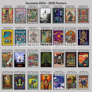 Sessanta All Gig Posters, Sessanta White River Amphitheatre Poster ...