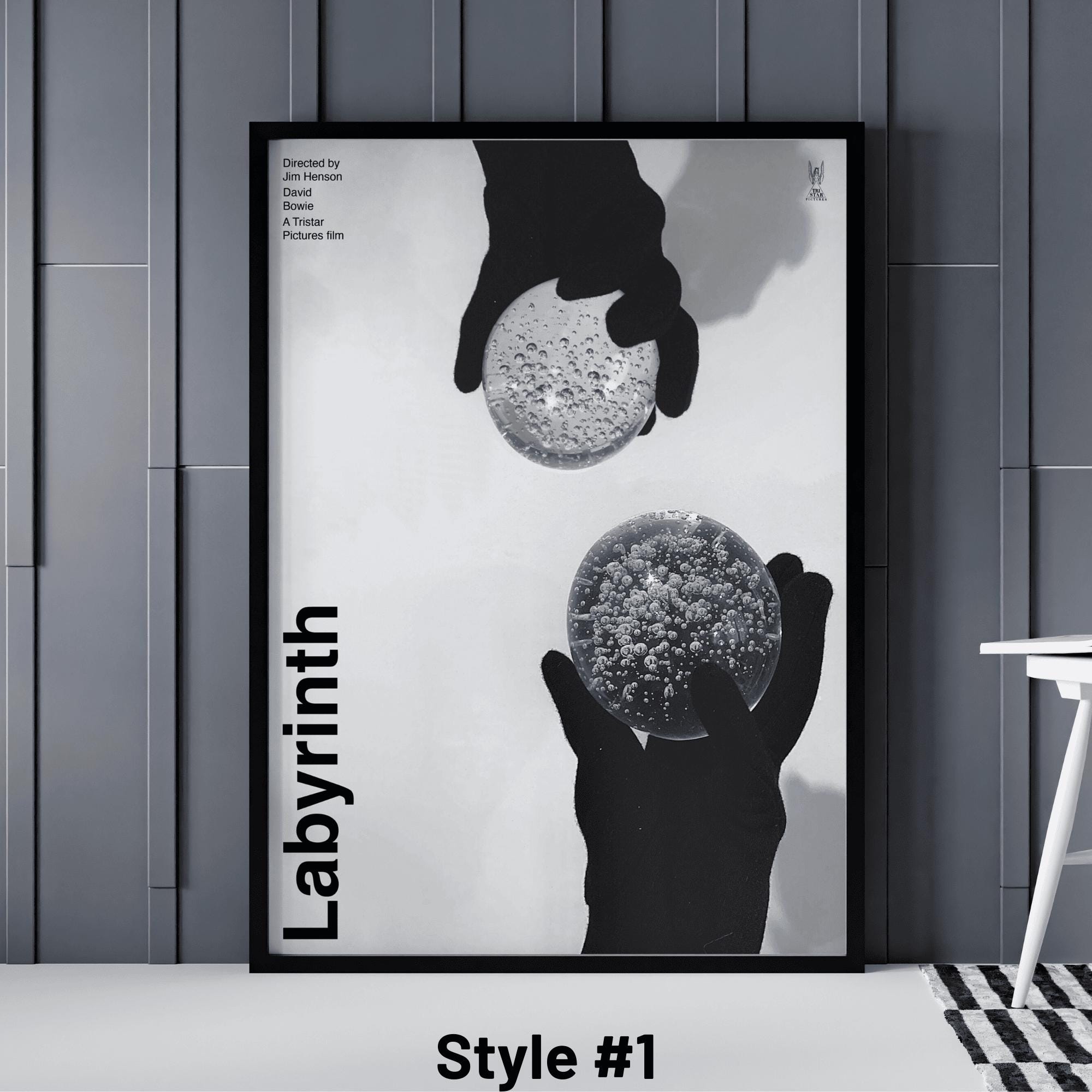 Labyrinth 1986 Movie Poster, Birthday Gifts, Labyrinth Movie Poster ...