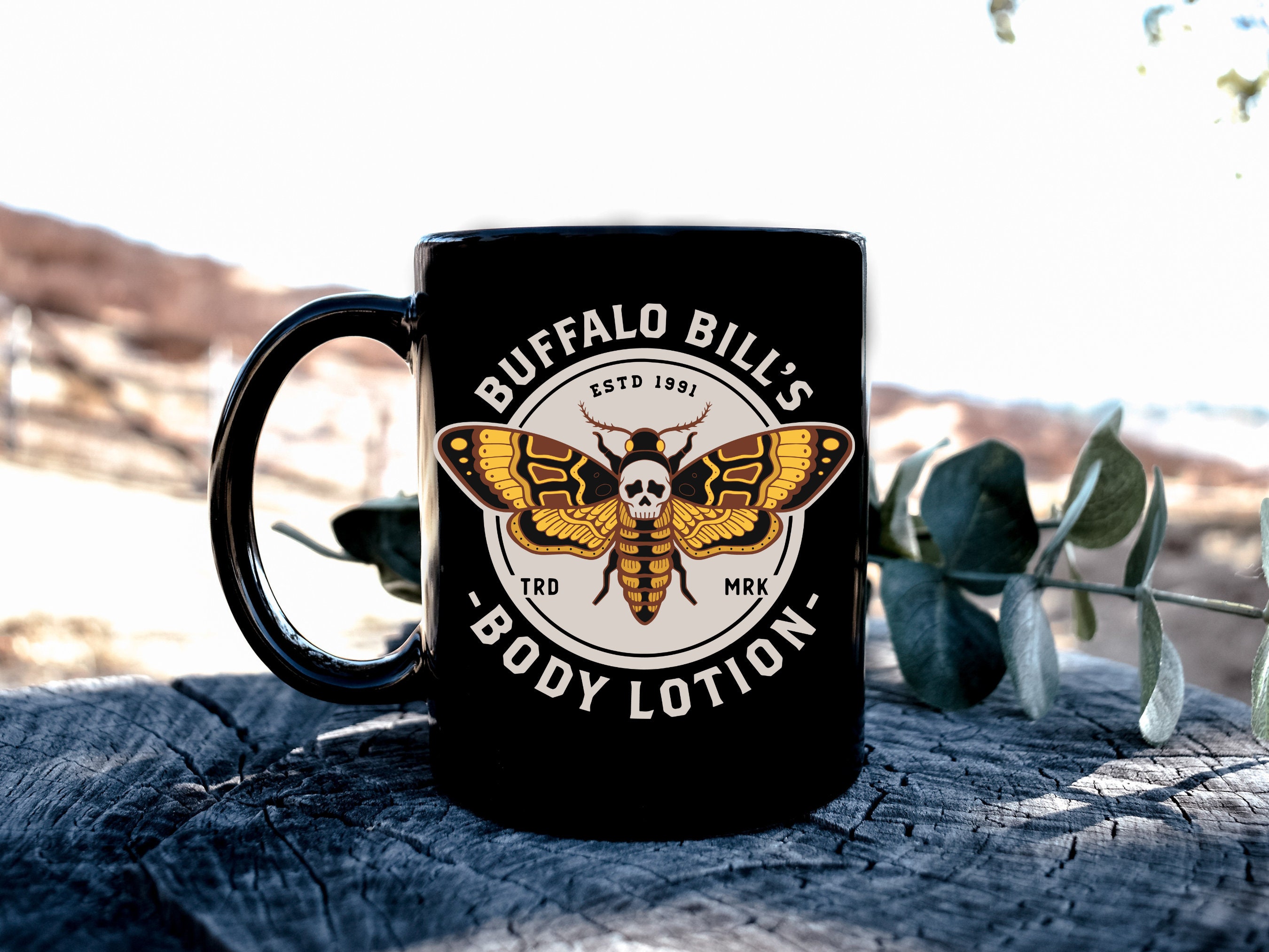 Buffalo Bills Body Lotion Mug, Silence of the Lambs Movie Mug, Death ...