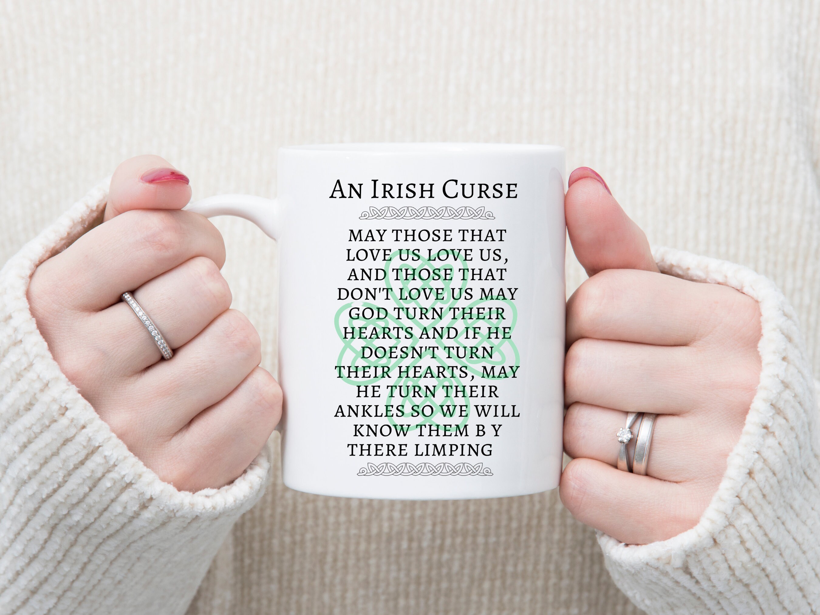 Irish Curse Mug, Old Irish Curse, Funny Irish Curse, Irish Gift, St ...