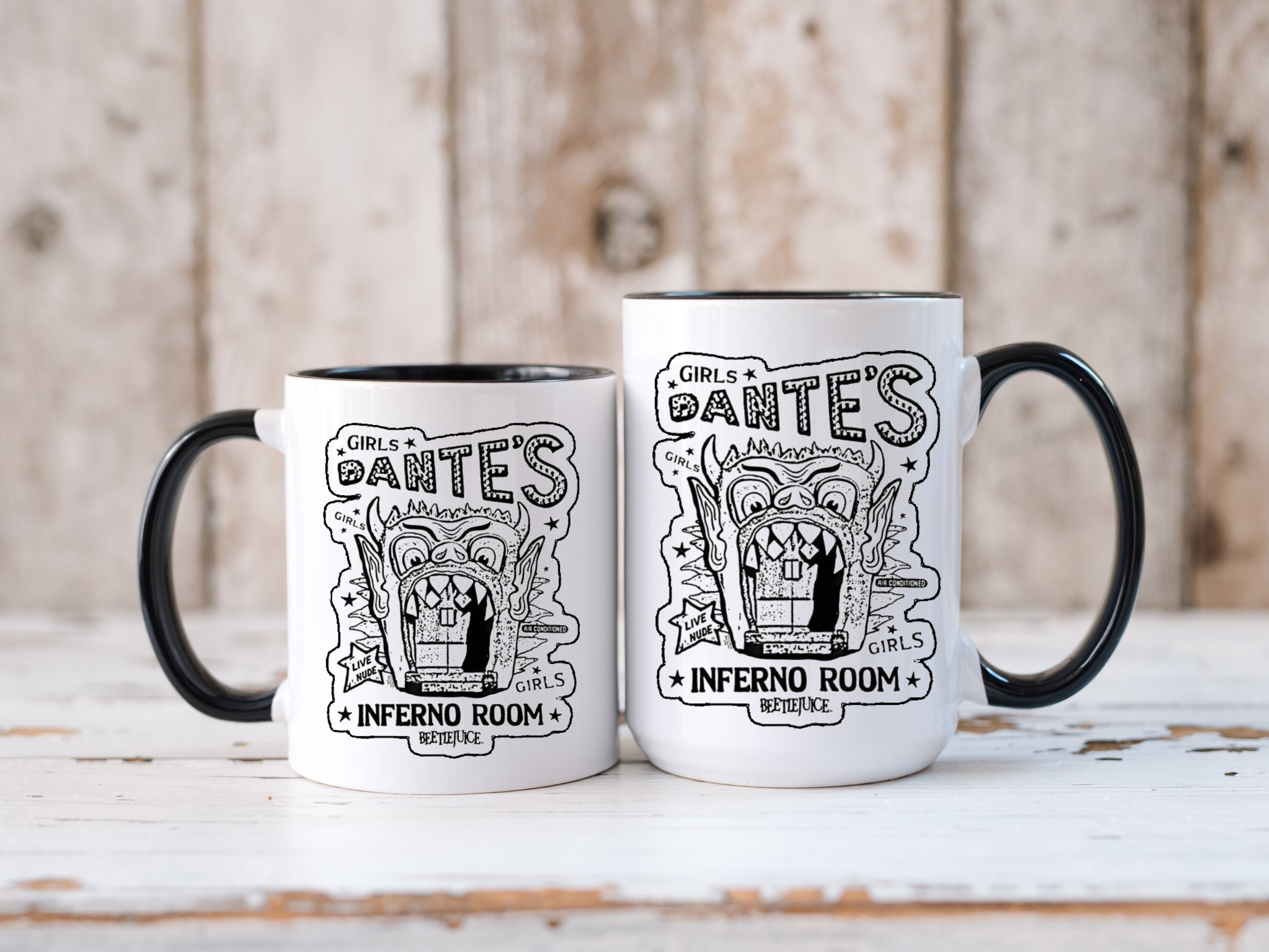 Dante's Inferno Room Mug, Beetlejuice Strip Club, Beetlejuice Movie ...