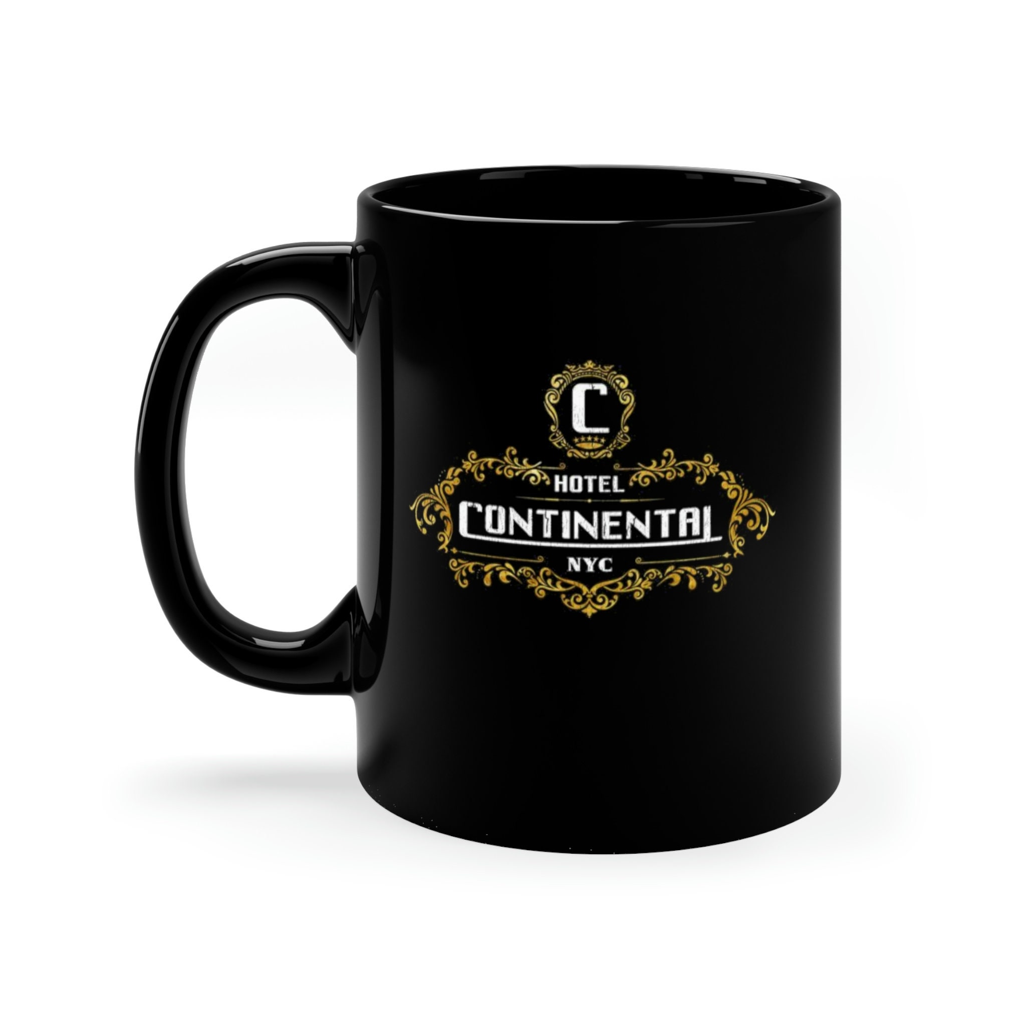 The Continental Hotel NYC Logo Mug, John Wick Hotel - Etsy