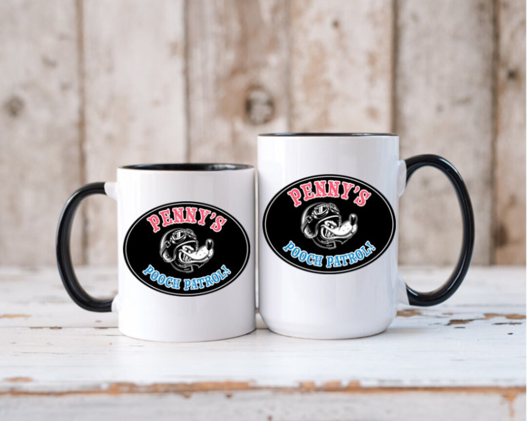 Pennys Pooch Patrol Logo Mug Wednesday Wednesday Addams - Etsy