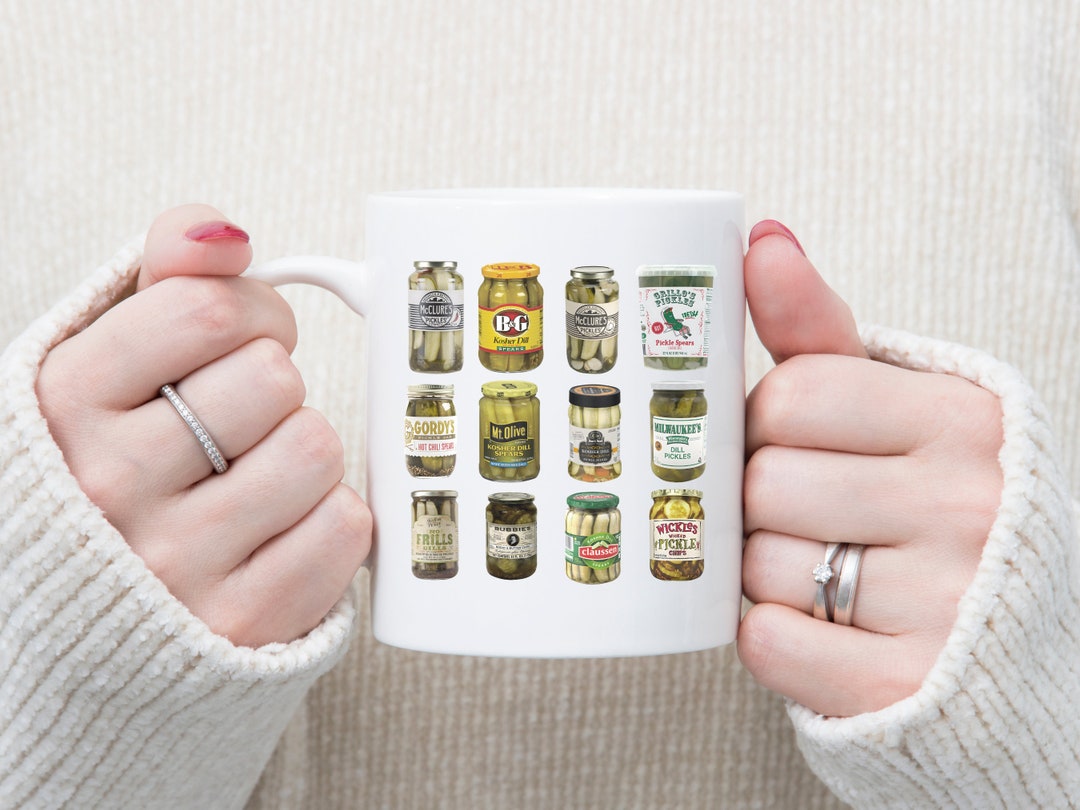 Favorite Pickle Brand Mug, Pickle Mug, Pickle Lover Gift, Famous Pickle ...