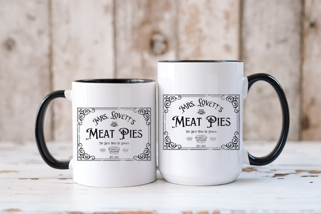 Mrs. Lovett's Meat Pies, Sweeney Todd, Barber Fleet Street, 11oz, 15oz ...
